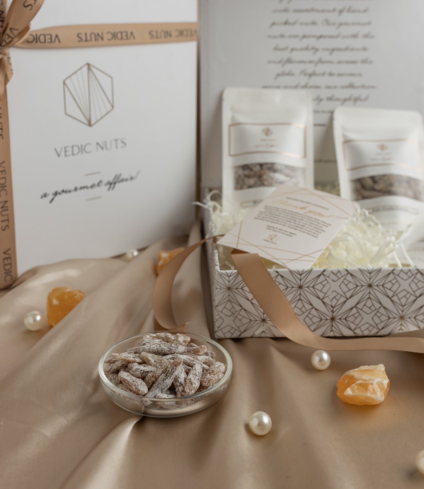 The Pearl Collection (Kraft Paper Pouches) – Vedic Nuts
