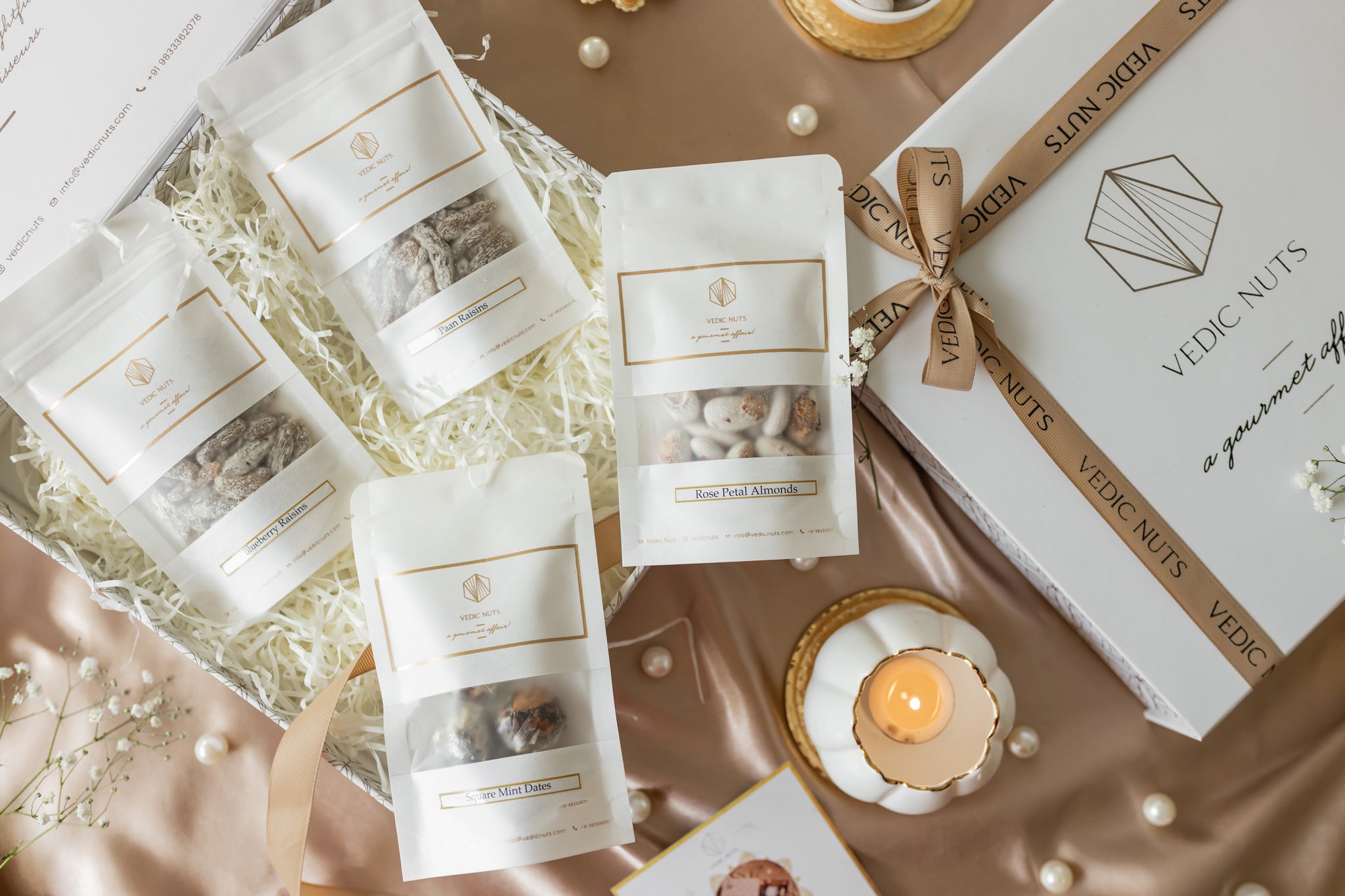 The Pearl Collection (Kraft Paper Pouches) – Vedic Nuts